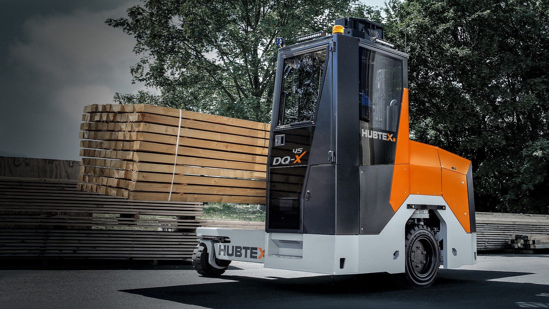 Mehrwege-Seitenstapler I HUBTEX I HUBTEX kaufen Nürnberg I HUBTEX Nürnberg